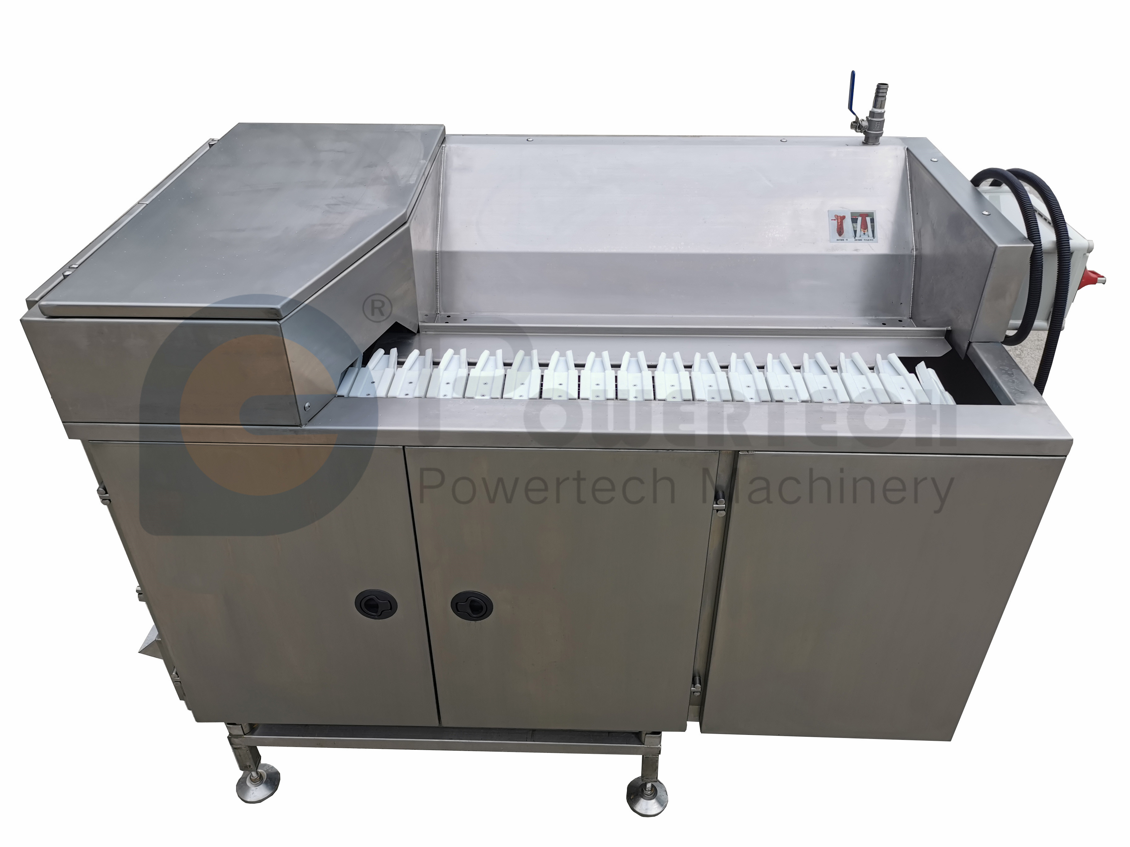 Easy To Process Compact Crayfish Back Cut And Deveining Machine from ...